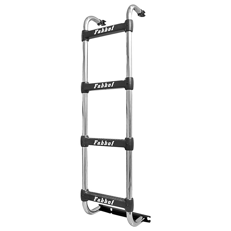 Escada curta com 4 degraus de 1297mm do scania cromad ESCA42