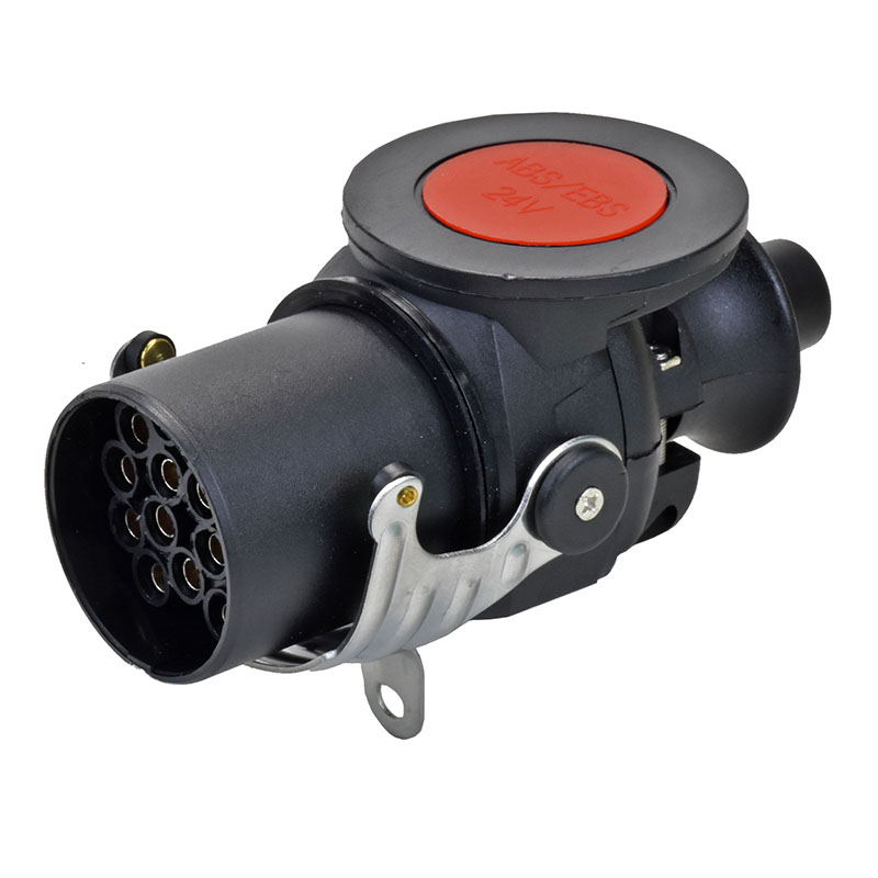 Tomada elétrica para engate redonda com 15 polos TOMA12A-DIP